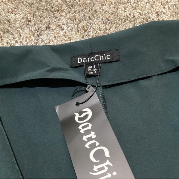 DarcChic | Dresses | New Darcchic Blazer Dress Womens Size 4 Emerald ...